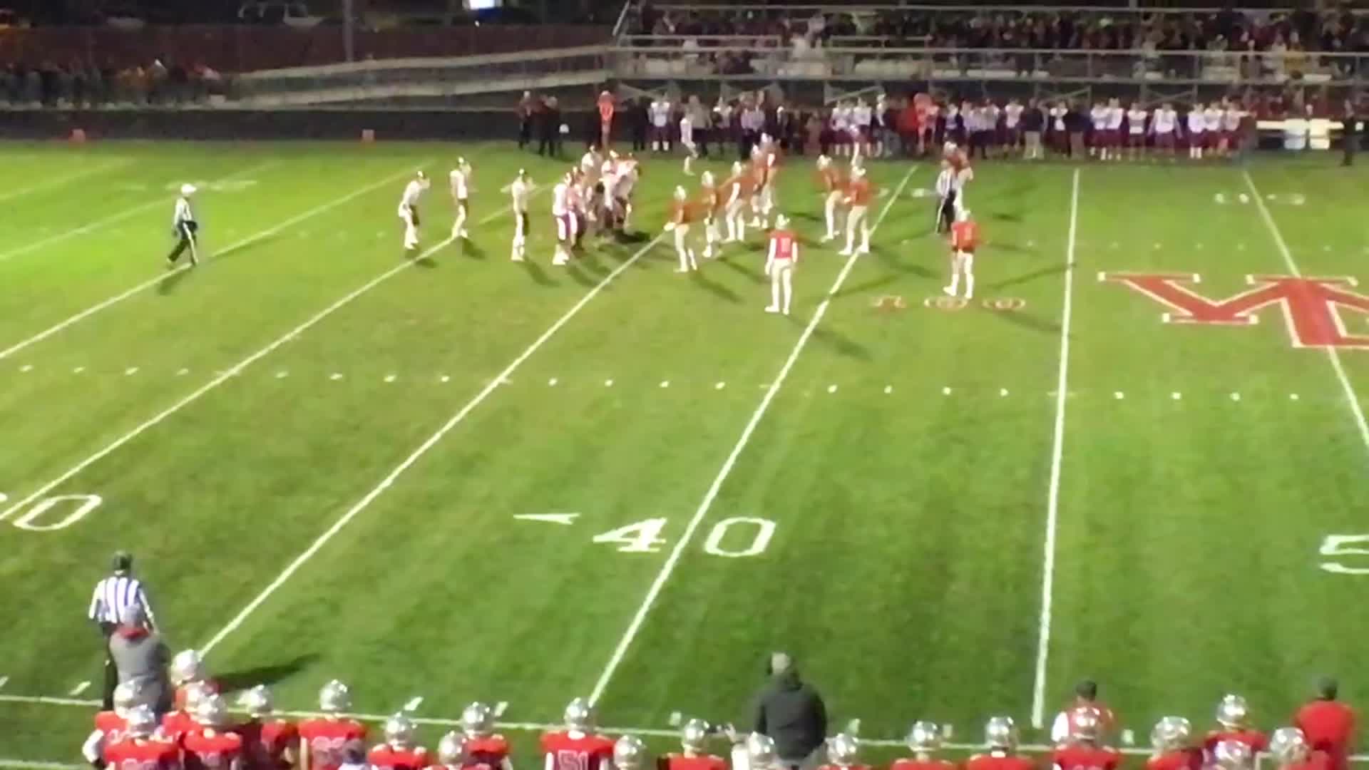 357 yards 5 td's regional champions - Myles Mclaughlin highlights - Hudl