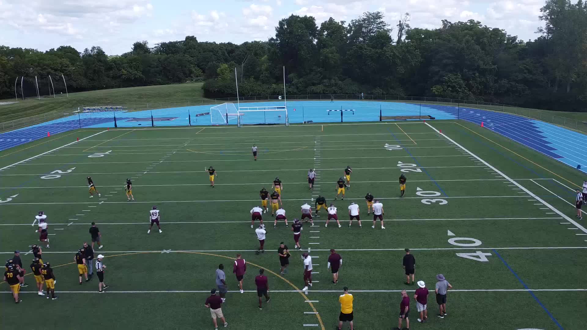 Quad Scrimmage - Luke Mullinger highlights - Hudl