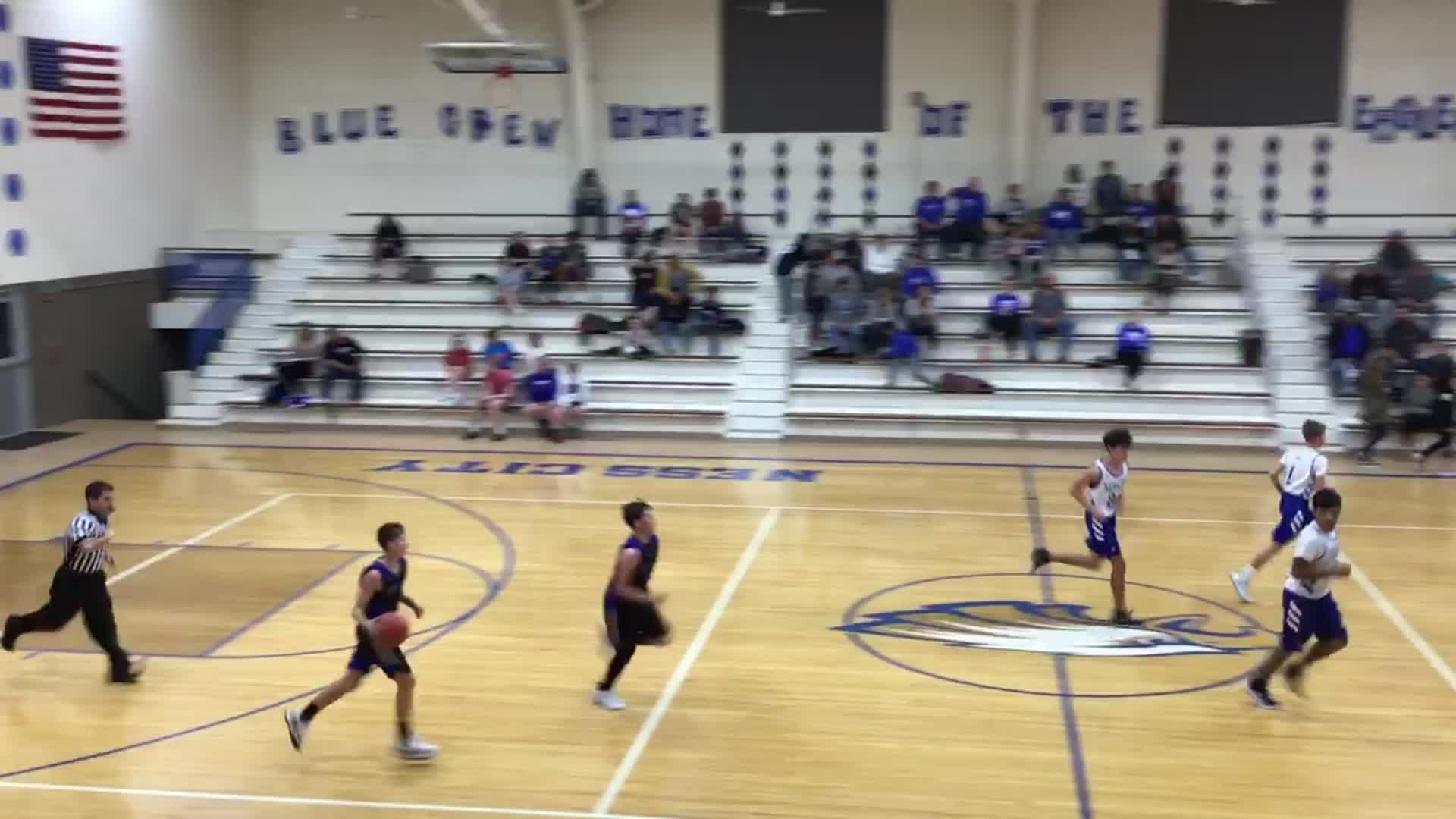 VS Ness City JH - Riley Tuttle highlights - Hudl