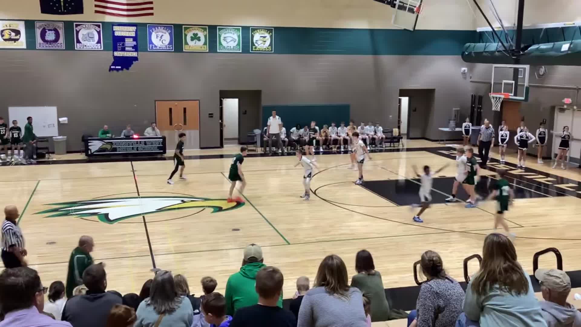 24 - 25 7th Grade at Zionsville West - Maddox Smith highlights - Hudl