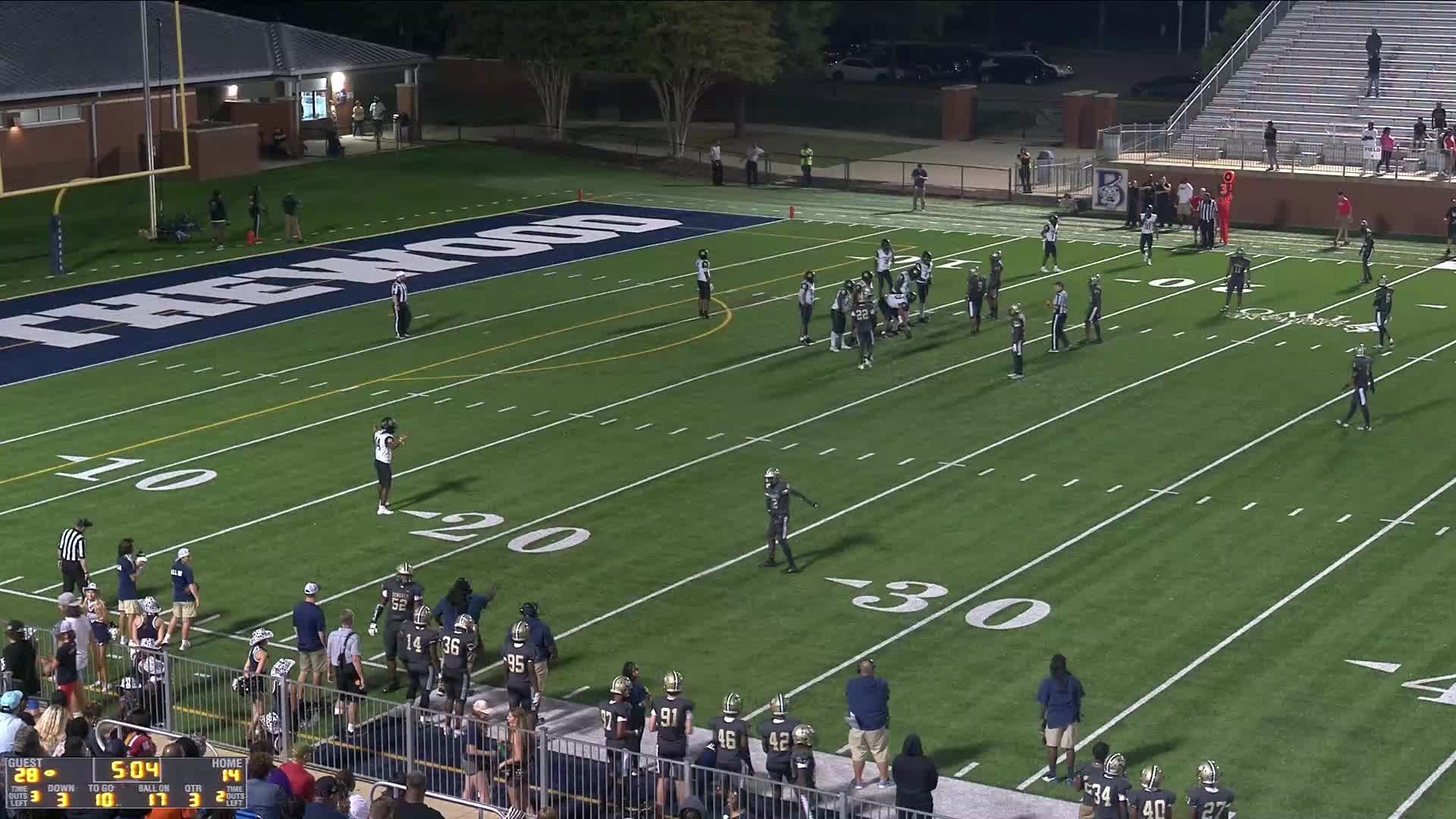 Goose Creek High School - Blythewood highlights - Hudl