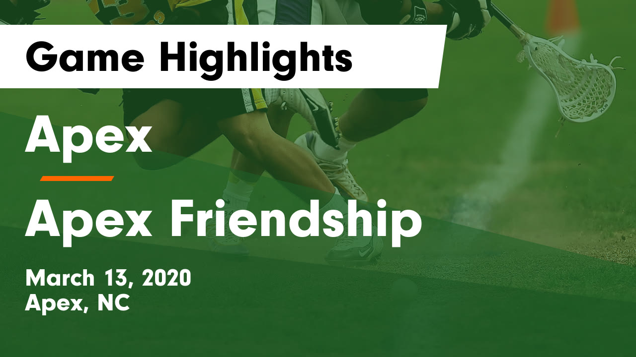 Apex vs Apex Friendship Game Highlights - March 13, 2020 - Apex ...