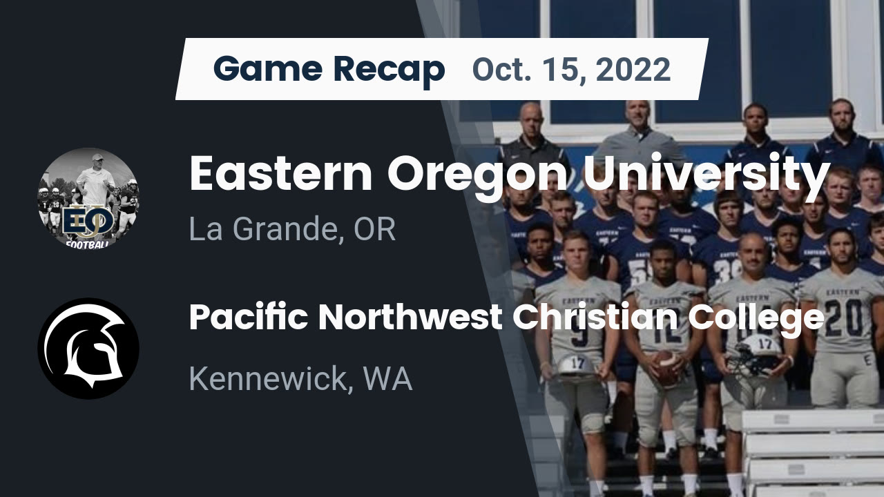 Recap: Eastern Oregon University vs. Pacific Northwest Christian ...