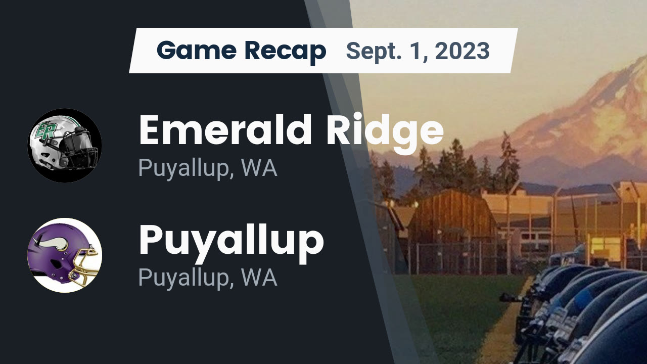 Emerald Ridge (South Hill, WA) High School Sports - Football ...