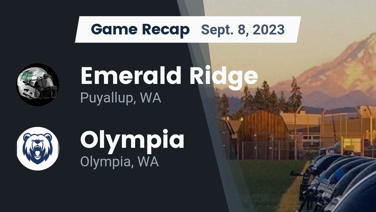 Emerald Ridge (South Hill, WA) High School Sports - Football ...