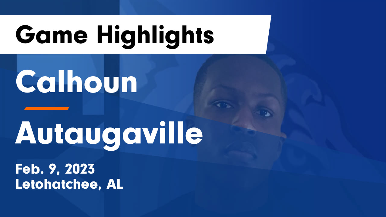 Calhoun (Letohatchee, AL) High School Sports - Football, Basketball ...
