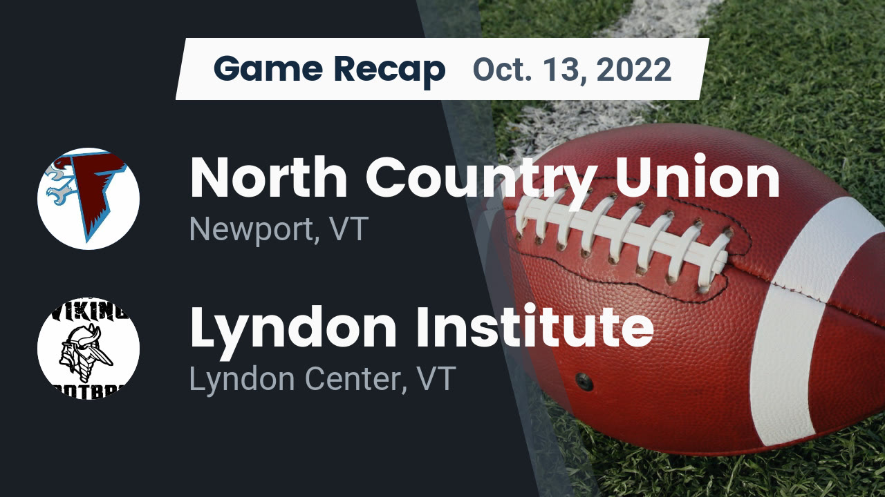 North Country Union (Newport, VT) High School Sports - Football ...
