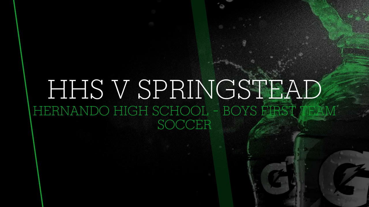 HHS v Springstead - Hernando High School highlights - Hudl