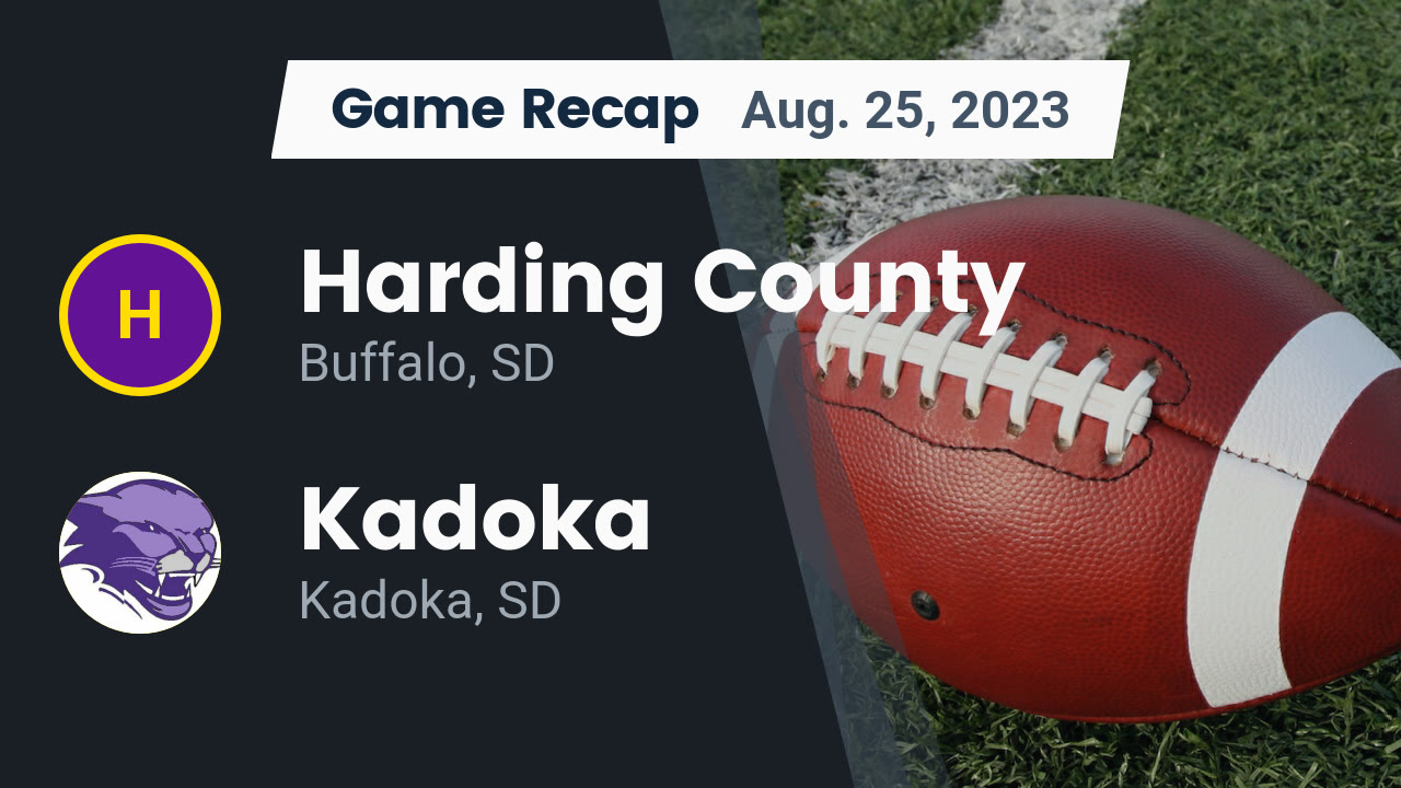 Harding County (Buffalo, SD) High School Sports - Football, Basketball ...