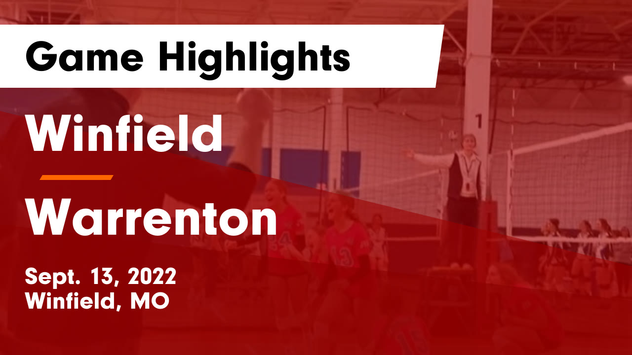 Winfield vs Warrenton Game Highlights - Sept. 13, 2022 - Winfield High ...