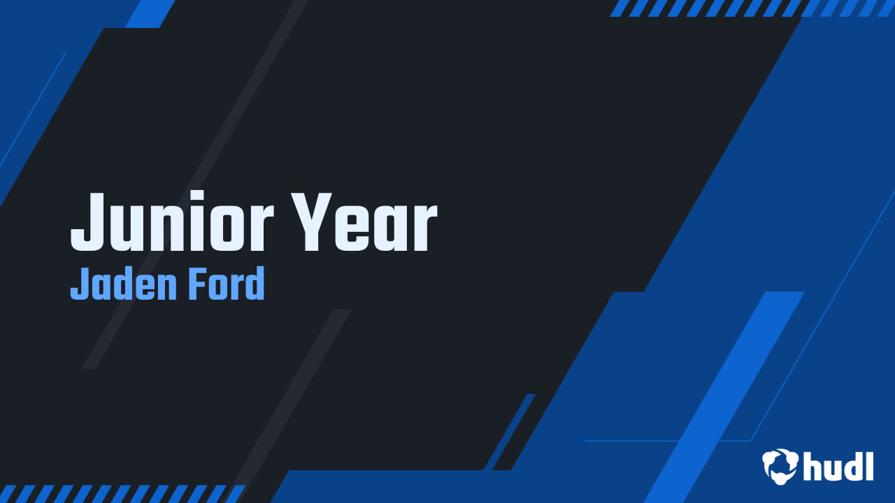 Junior Year - Jaden Ford highlights - Hudl