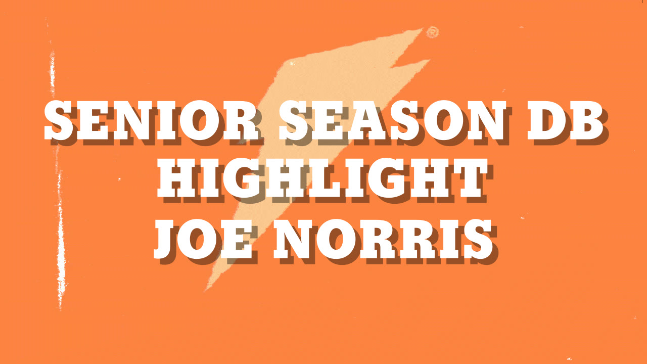 Senior Season DB Highlight - Joe Norris highlights - Hudl