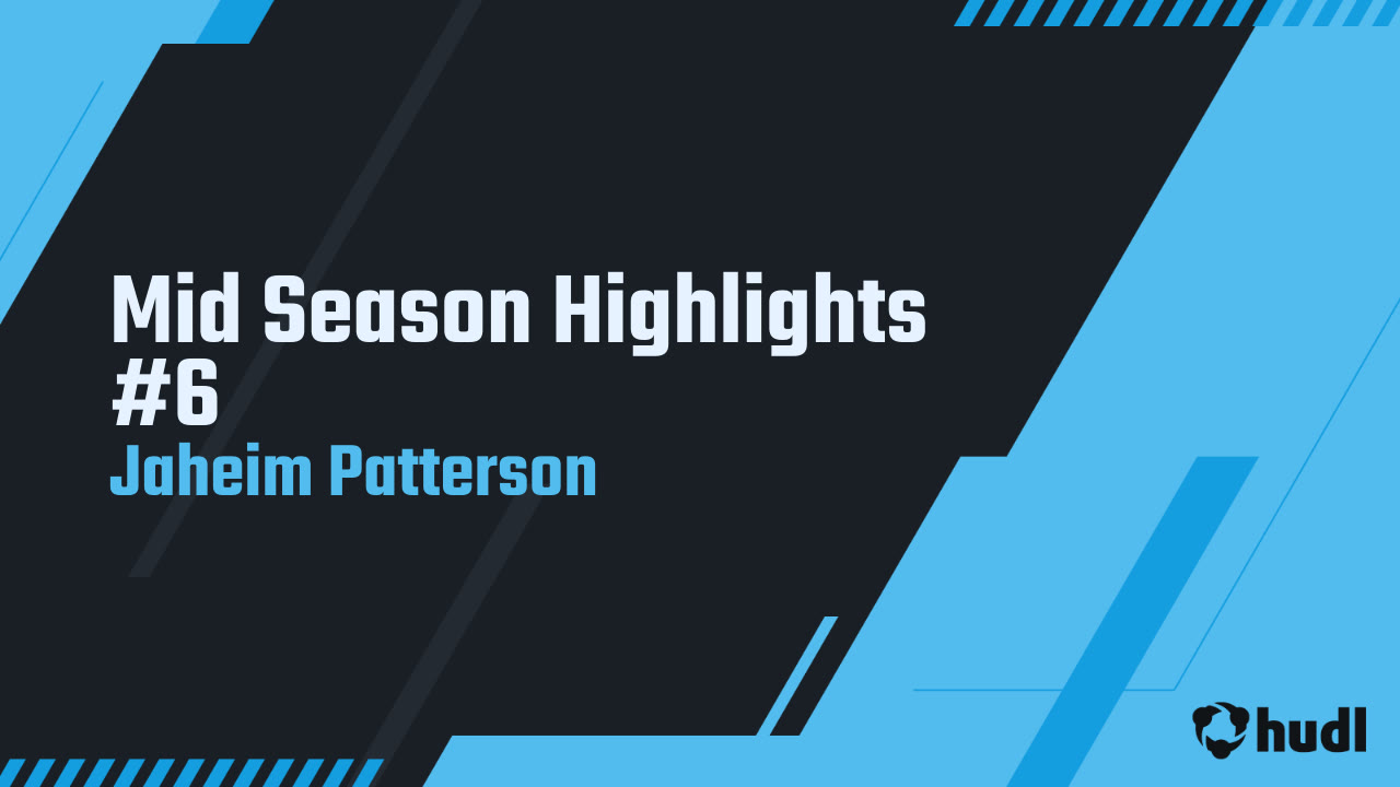 Mid Season Highlights #6 - Jaheim Patterson highlights - Hudl