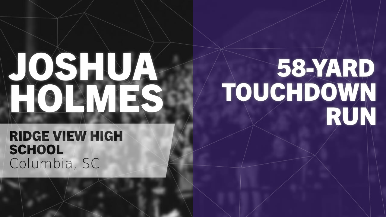 58-yard Touchdown Run vs York - Joshua Holmes highlights - Hudl