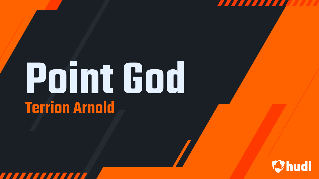 Point God - Terrion Arnold highlights - Hudl