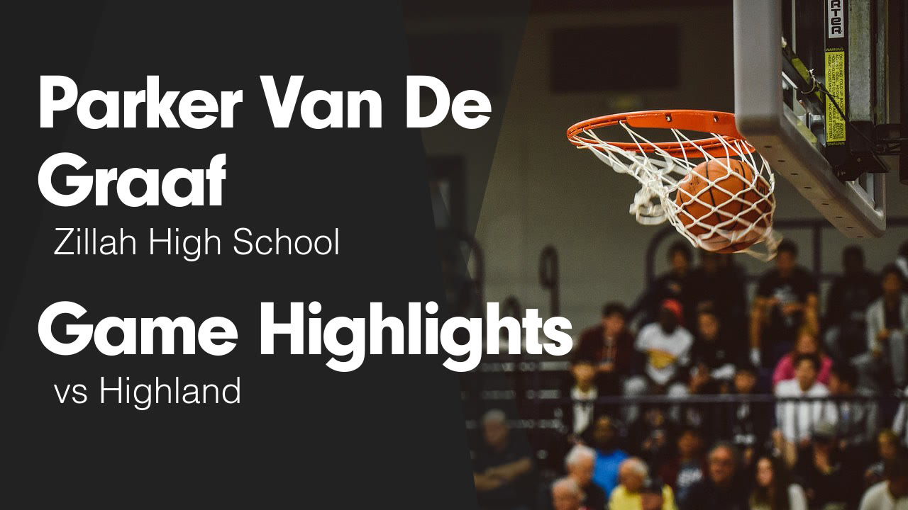 Game Highlights vs Highland - Parker Van de Graaf highlights - Hudl