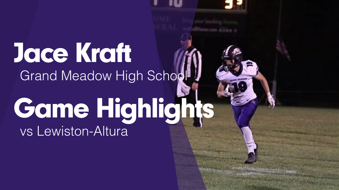 Game Highlights vs Lewiston-Altura - Jace Kraft highlights - Hudl