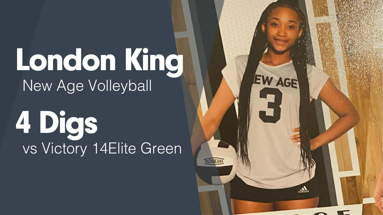 4 Digs vs Victory 14Elite Green - London King highlights - Hudl