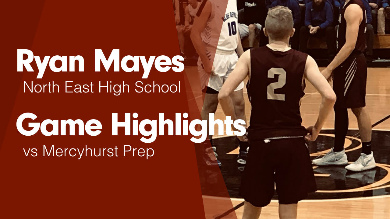 Game Highlights vs Mercyhurst Prep - Ryan Mayes highlights - Hudl