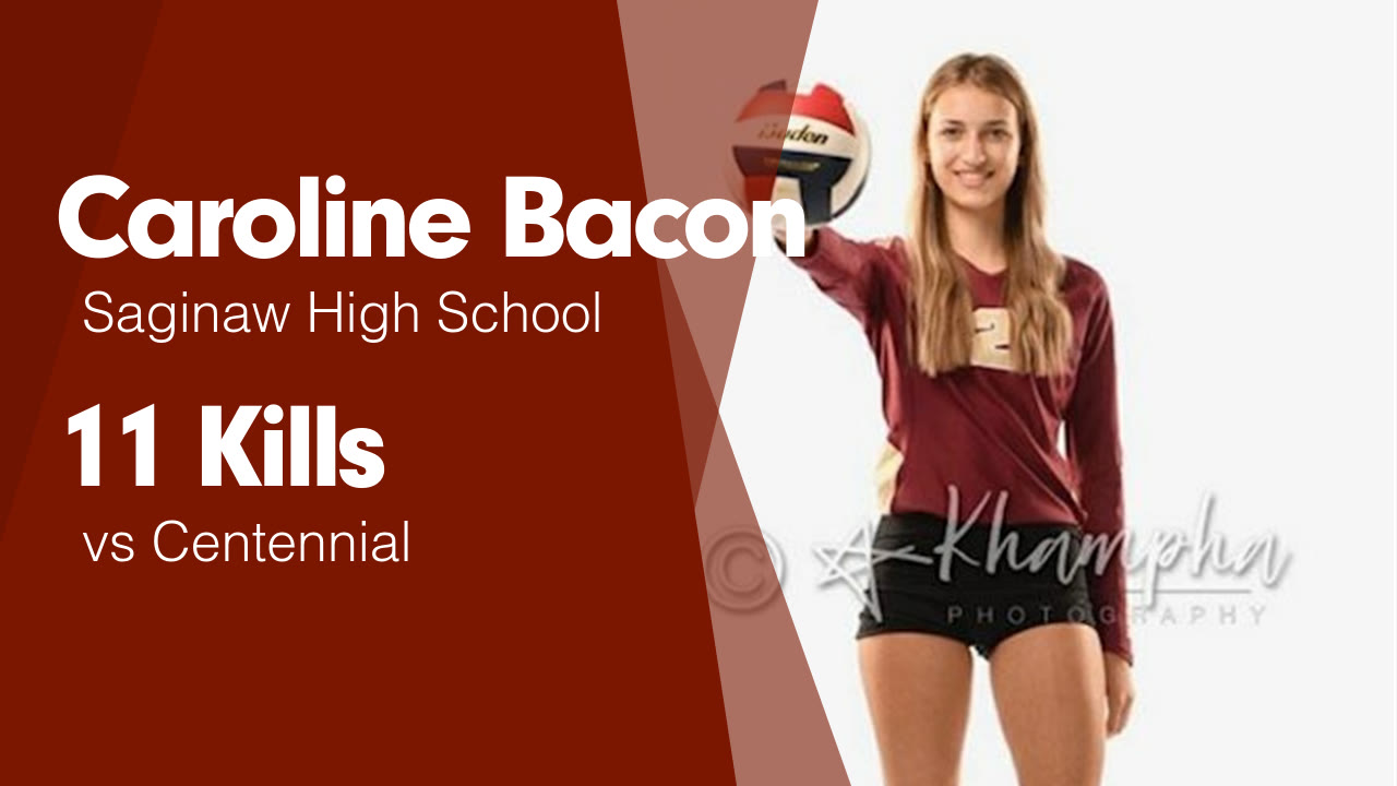 11 Kills vs Centennial - Caroline Bacon highlights - Hudl