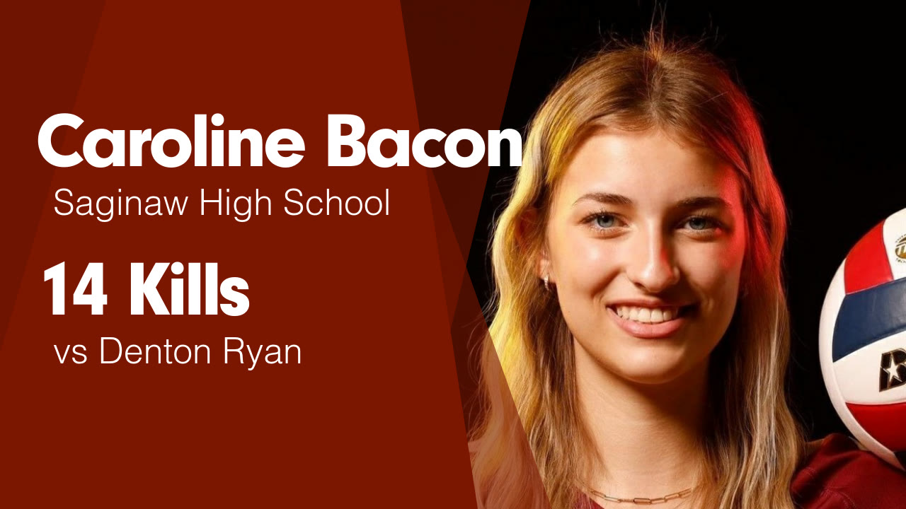 14 Kills vs Denton Ryan - Caroline Bacon highlights - Hudl