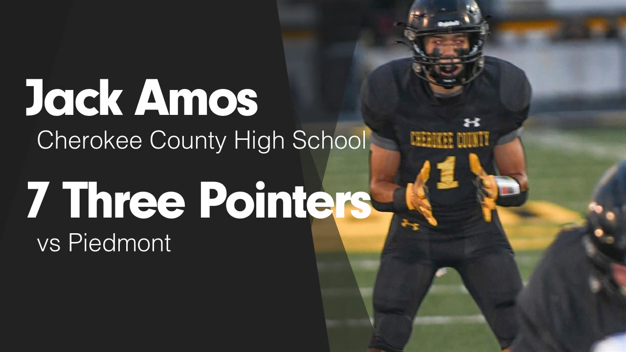 7 Three Pointers vs Piedmont - Jack Amos highlights - Hudl