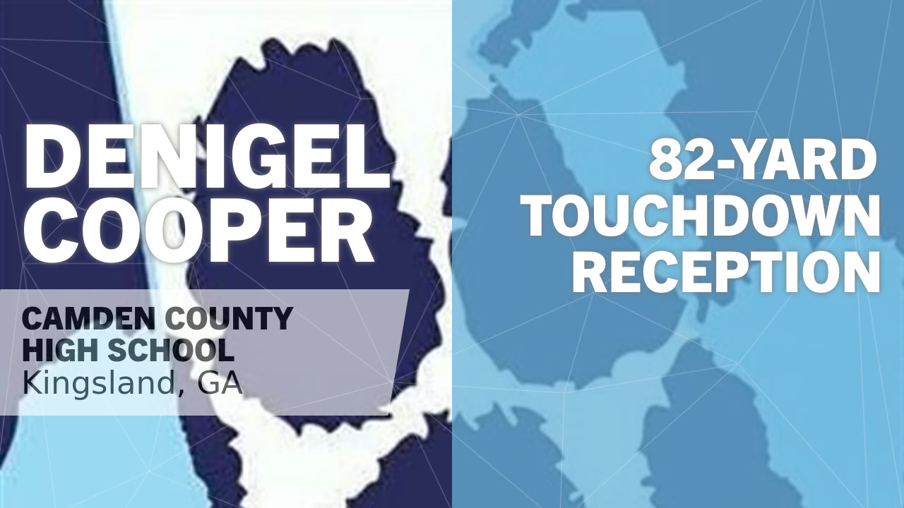 82-yard Touchdown Reception vs Atlantic Coast - DeNigel Cooper ...