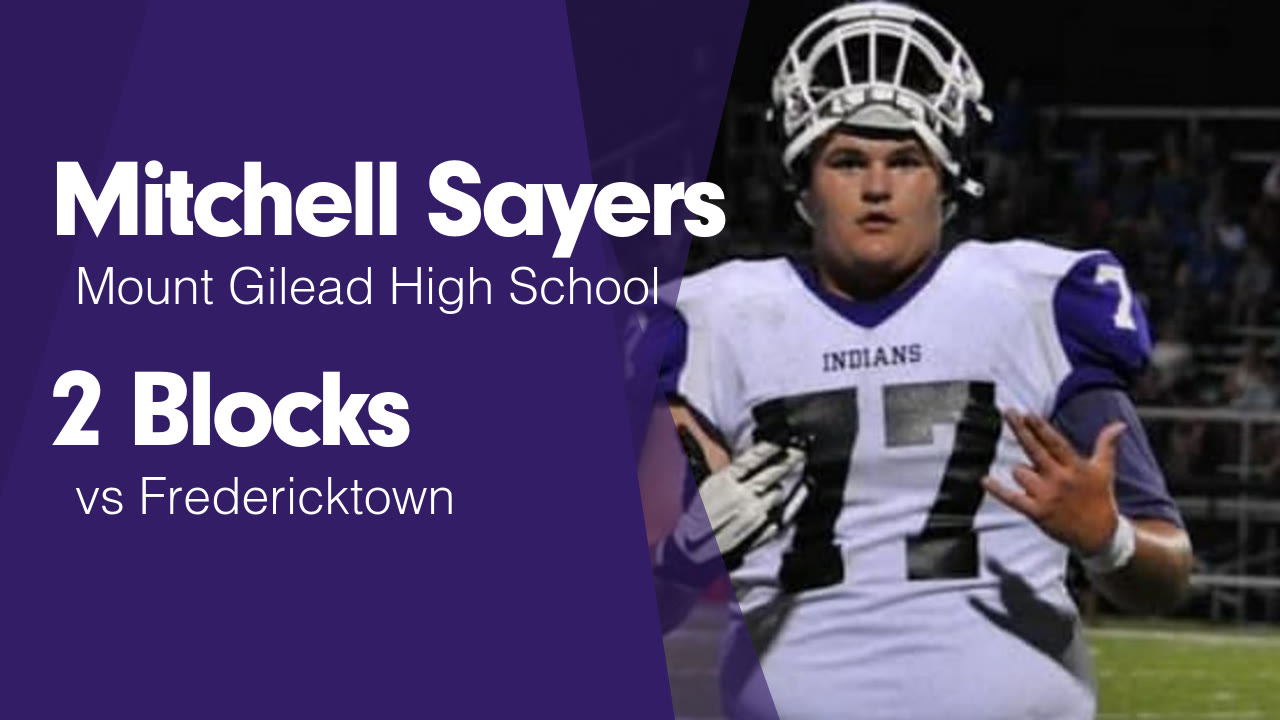2 Blocks vs Fredericktown - Mitchell Sayers highlights - Hudl