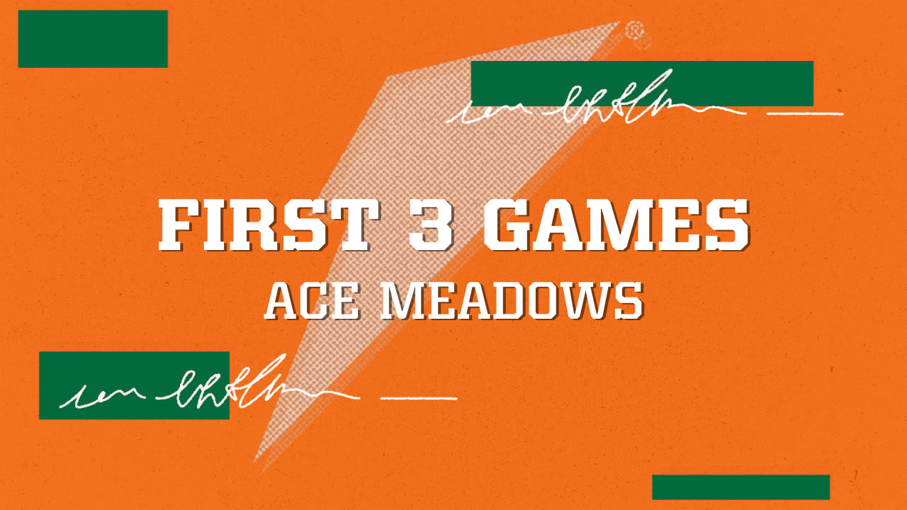 FIRST 3 GAMES - Ace Meadows highlights - Hudl