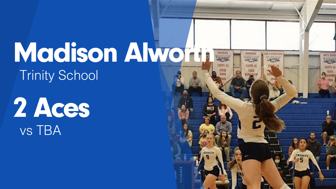 2 Aces vs TBA - Madison Alworth highlights - Hudl