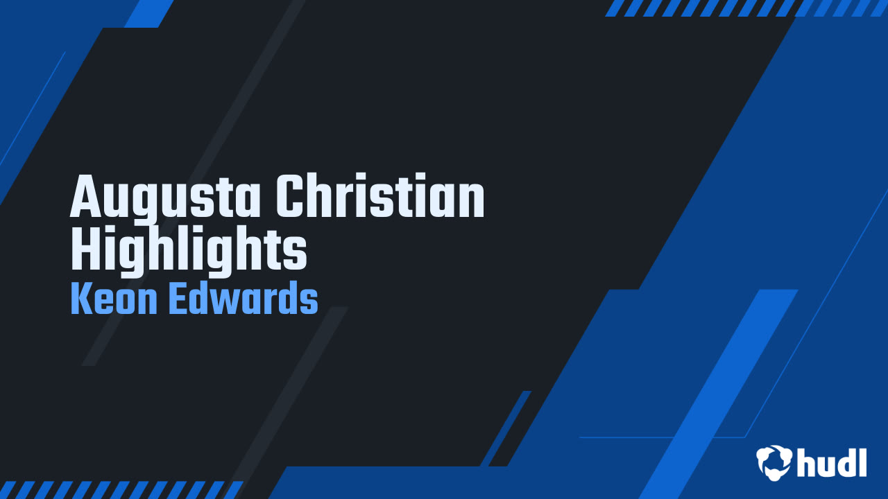 Augusta Christian Highlights - Keon Edwards highlights - Hudl