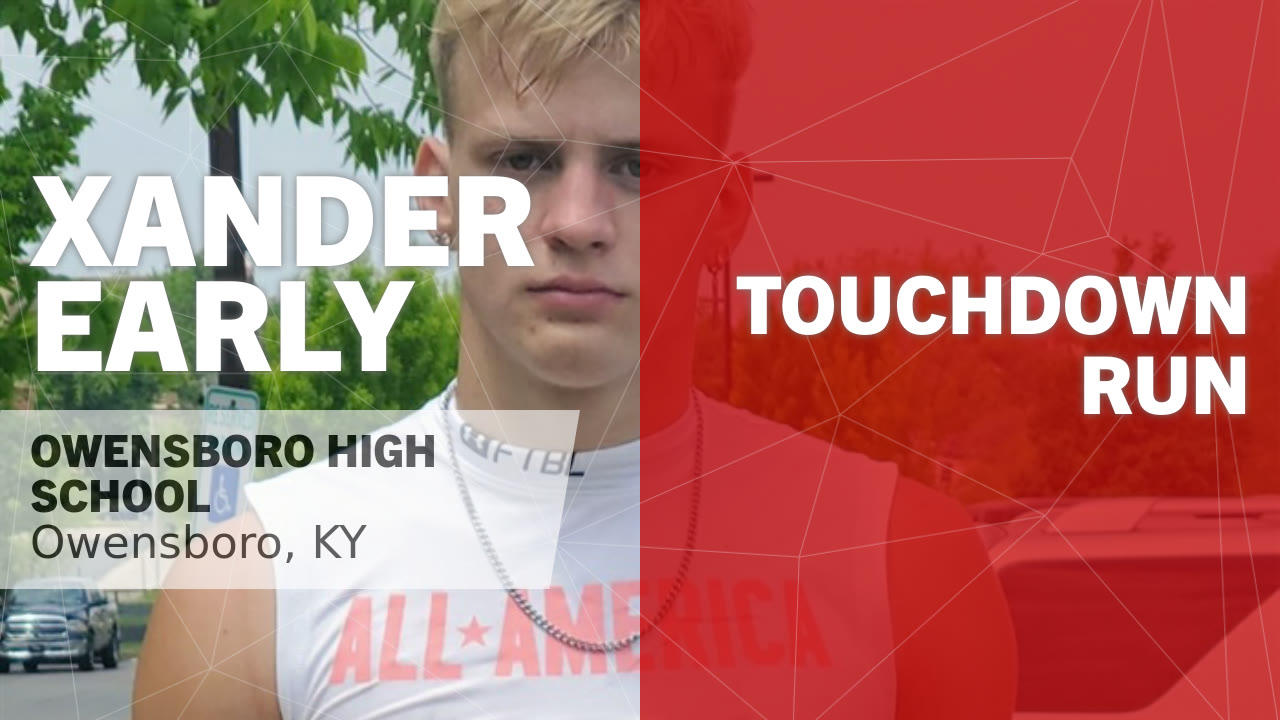 Touchdown Run vs Graves County - Xander Early highlights - Hudl