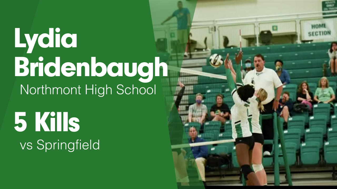 5 Kills vs Springfield - Lydia Bridenbaugh highlights - Hudl