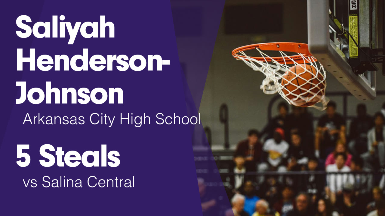 5 Steals vs Salina Central - Saliyah Henderson-Johnson highlights - Hudl