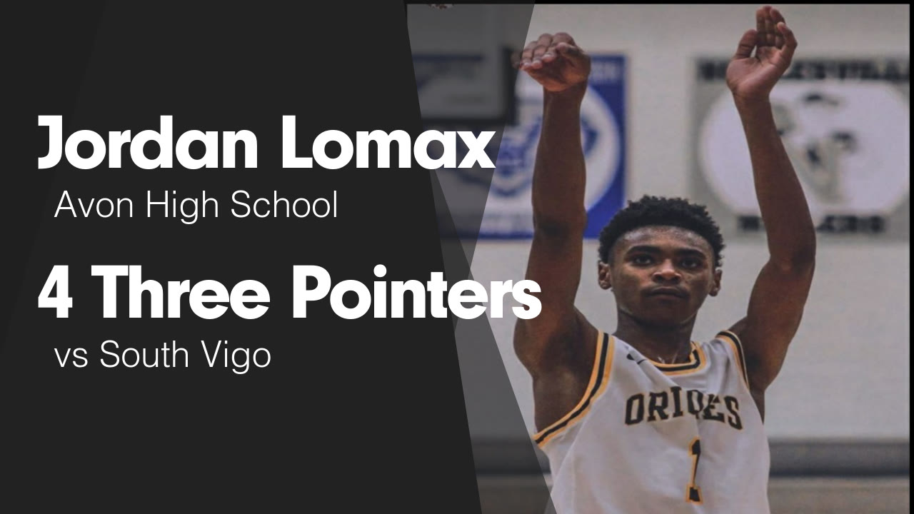 4 Three Pointers vs South Vigo - Jordan Lomax highlights - Hudl
