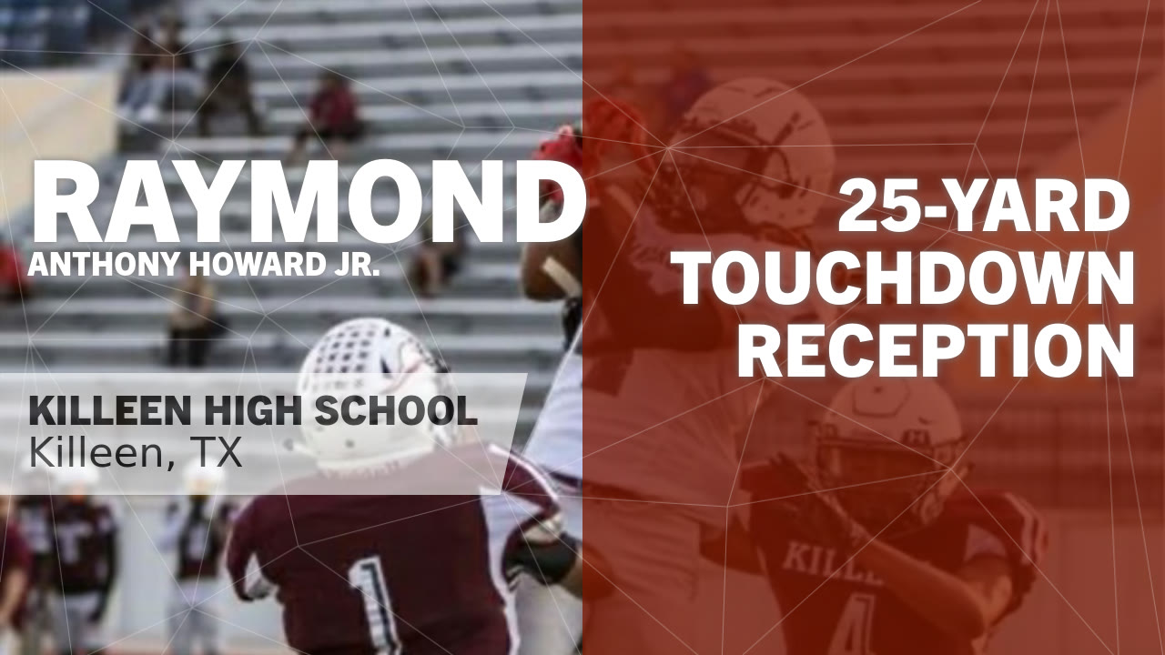25-yard Touchdown Reception vs Ellison - Raymond Anthony Howard Jr ...