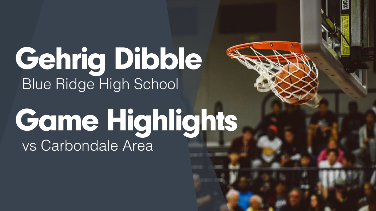 Game Highlights vs Carbondale Area - Gehrig Dibble highlights - Hudl