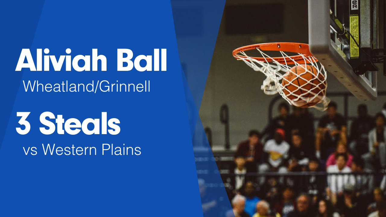 3 Steals vs Western Plains - Aliviah Ball highlights - Hudl