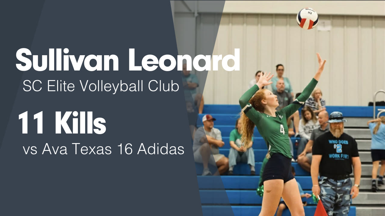 11 Kills vs Ava Texas 16 Adidas - Sullivan Leonard highlights - Hudl