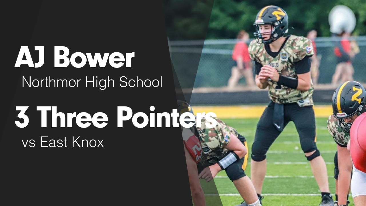 3 Three Pointers vs East Knox - AJ Bower highlights - Hudl