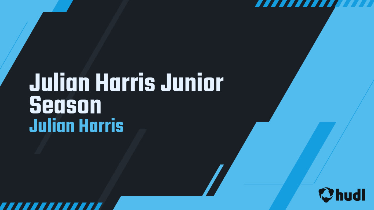 Julian Harris Junior Season - Julian Harris highlights - Hudl
