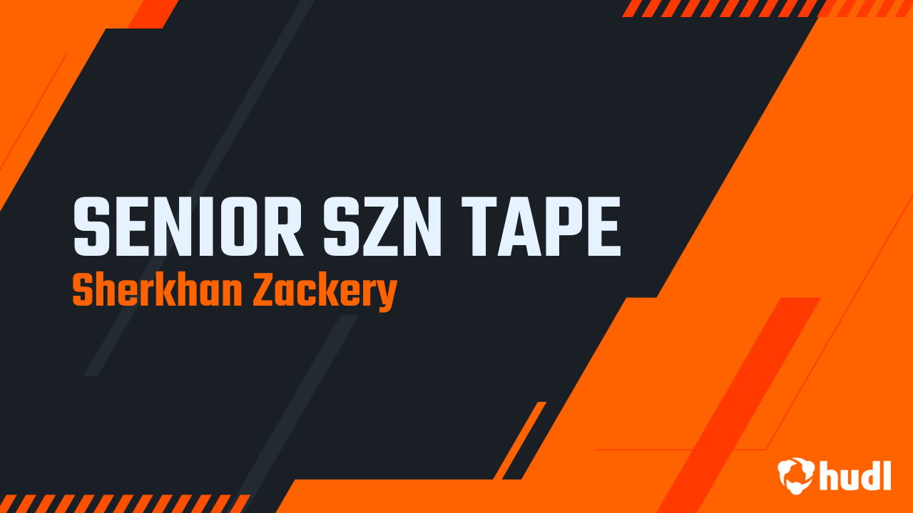 SENIOR SZN TAPE - Sherkhan Zackery highlights - Hudl