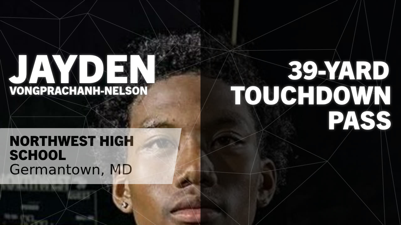 39-yard Touchdown Pass vs Winston Churchill - Jayden Vongprachanh ...