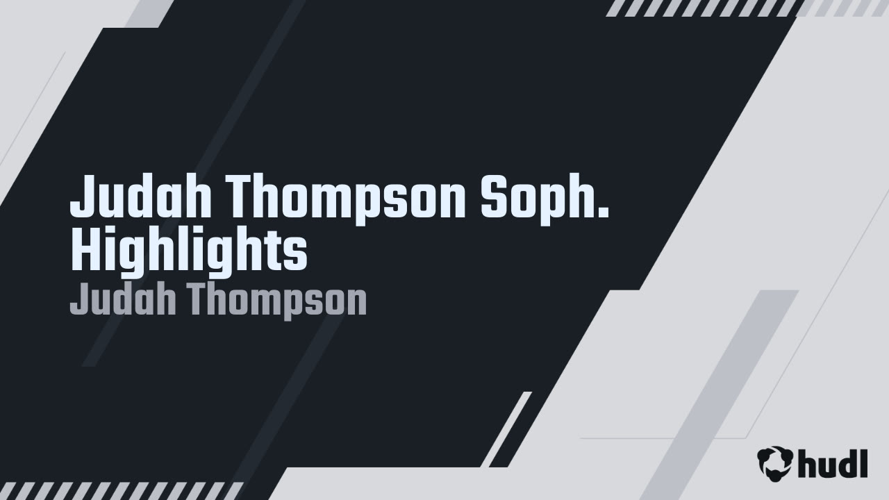 Judah Thompson Soph. Highlights - Judah Thompson highlights - Hudl