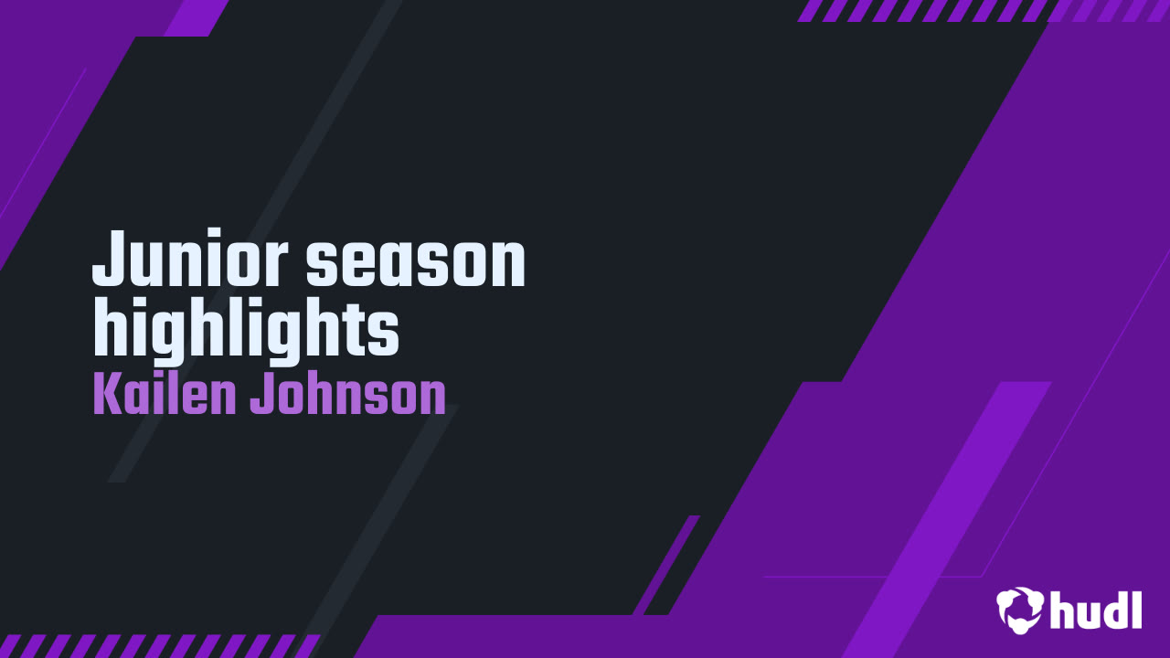 Junior season highlights - Kailen Vines-Johnson highlights - Hudl