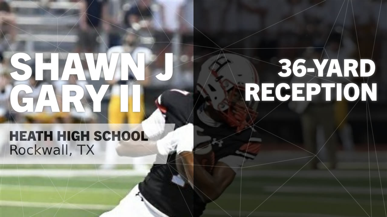 36-yard Reception vs Cedar Grove - Shawn Gary highlights - Hudl