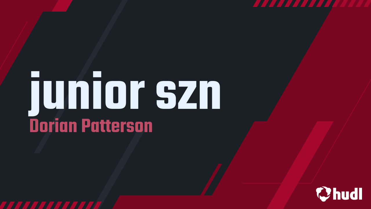 junior szn - Dorian Patterson highlights - Hudl