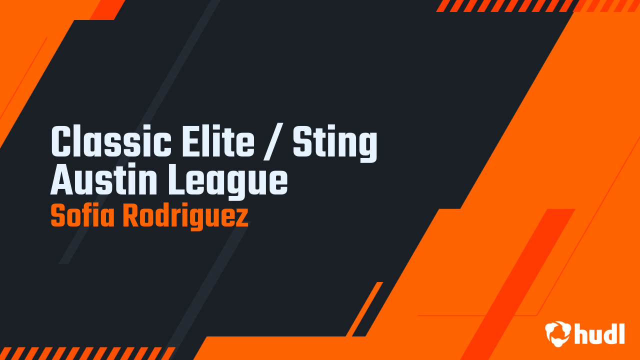 Classic Elite / Sting Austin League - Sofia Rodriguez-Bustos highlights ...