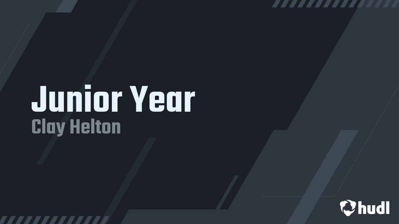 Junior Year - Clay Helton highlights - Hudl