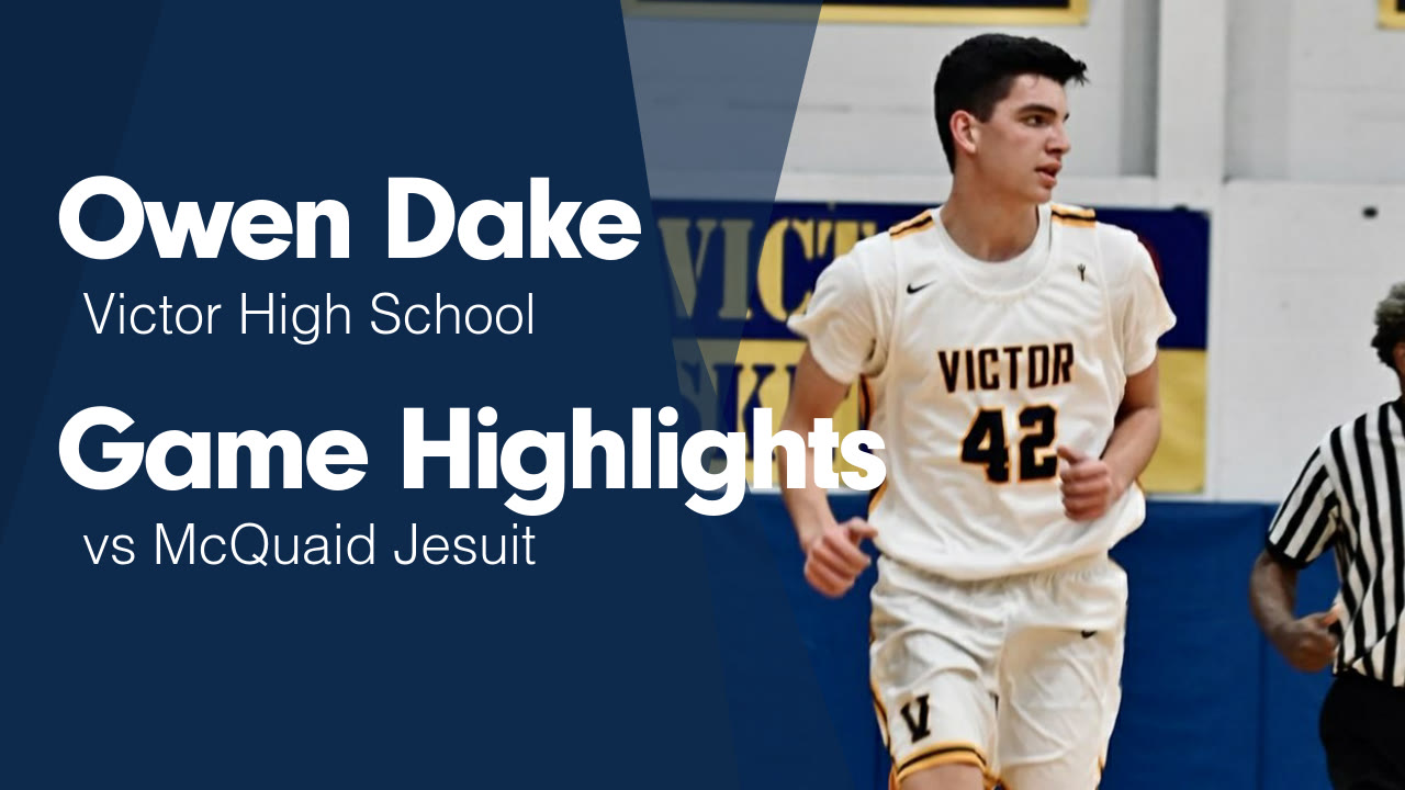 Game Highlights vs McQuaid Jesuit - Owen Dake highlights - Hudl